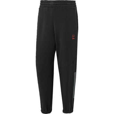 Adidas/阿迪达斯正品Neo男士系带弹力舒适针织简约运动长裤HM7477