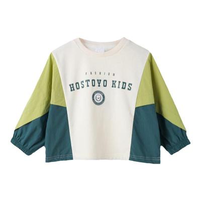 皇室童缘男童套头卫衣春季新款宽松圆领上衣儿童衣服春