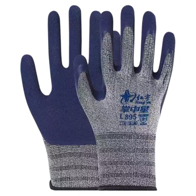 红宇掌中星L895高弹力灰纱防滑