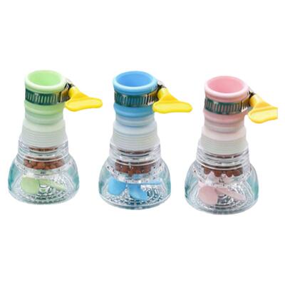 可旋转伸缩自来水节水滤水器