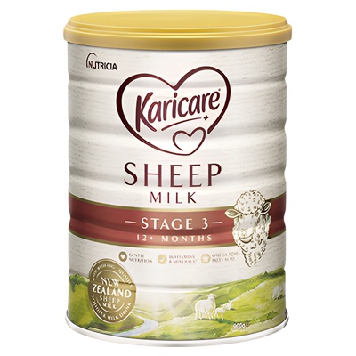 karicare可瑞康婴幼儿绵羊奶粉3段900g*6罐装