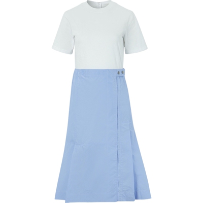 【618狂欢】3.1 Phillip Lim 春夏女平纹布拼接混纺中长连衣裙