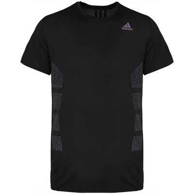 阿迪达斯男子跑步运动短袖