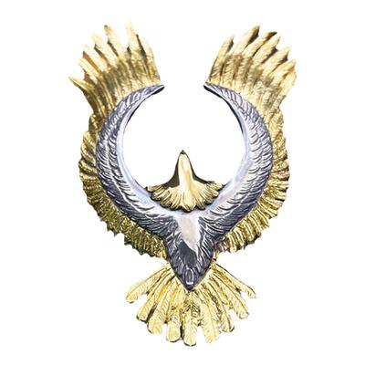 HorizonBlue金头先金间金鹰吊坠