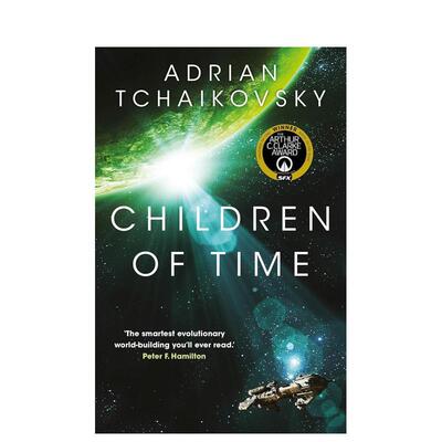 【预售】【2023雨果奖佳系列小说】时间之子英文文学小说进口原版外版书简装14岁以上Children of Time Adrian Tchaikovsky Pa