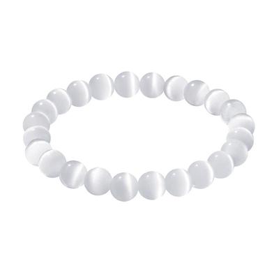 zeroline猫眼石手串女素圈手链