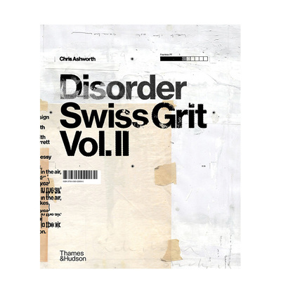 【现货】失序：克里斯?阿斯沃思的实验性平面与字体设计美学 Ray Gun  Disorder 原版英文字体图案标志设计