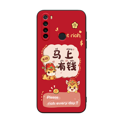 适用于红米note8男女新款手机壳