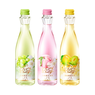 锐澳12度轻享300ml*3瓶便携装