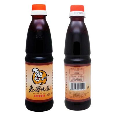 炒菜调味料老谭味道酱香味美