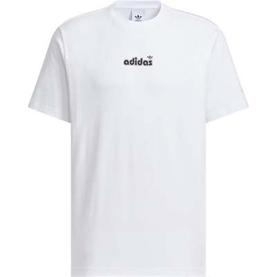 Adidas/阿迪达斯正品三叶草男士休闲圆领宽松透气短袖JX2635