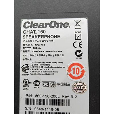 ClearOne chat 150 USB免驱动 实图拍摄功询价