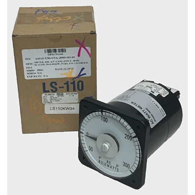 PCS LS110 Kilowatt Meter LS110KW34  120V 5A  Scale 500300KW