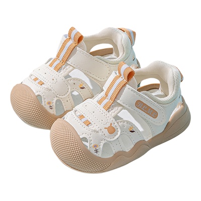 Ginofu夏季包头防滑软底学步鞋