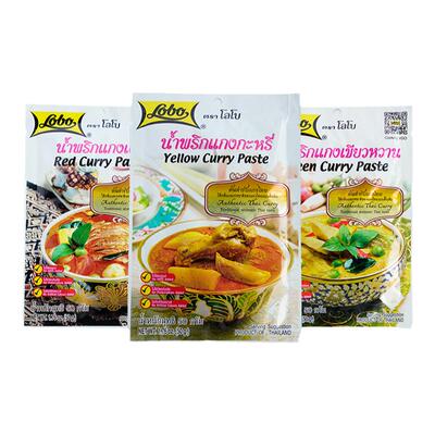 泰式红黄绿咖喱原装进口