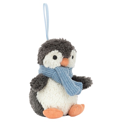 JELLYCAT 2025圣诞新品 围巾企鹅挂件 毛绒公仔 PNS6PND