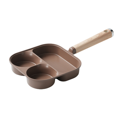 BESCO三合一早餐锅钛不粘锅家用牛排平底煎锅煎蛋神器鸡蛋汉堡锅