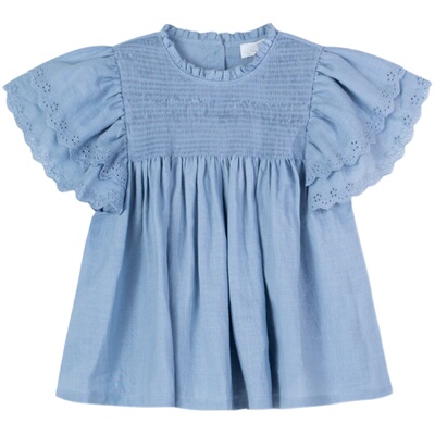 3件5折 意大利C'era una volta秒杀合集女宝短袖上衣短裤裙连衣裙