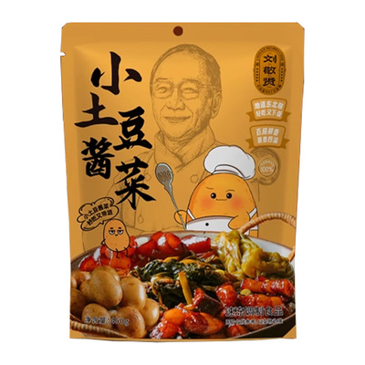 刘敬贤小土豆酱菜下饭预制菜猪肉