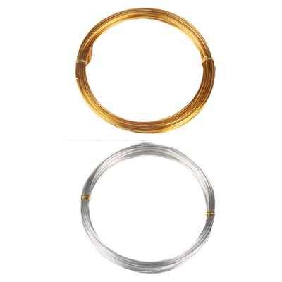 彩色铝线组合手工diy包胶软铝丝