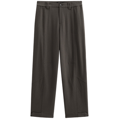 【商场同款】太平鸟男装休闲裤25冬季新款阔腿伞兵裤 B2GBF4137