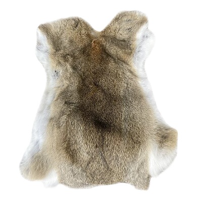 天然颜色兔子皮獭兔毛护膝坐垫