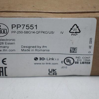 议价IFM PP7551压力传感器，，型号PP