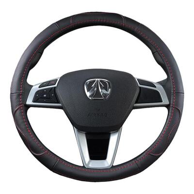 真皮方向盘套适用四季通用