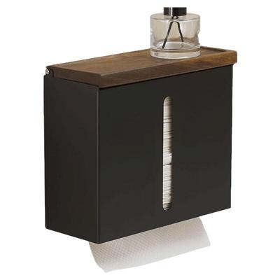 可视设计免打孔安装擦手纸盒