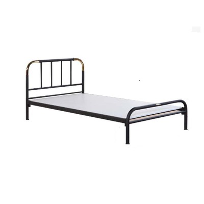 天坛家具铁艺单人床钢管铁床1米