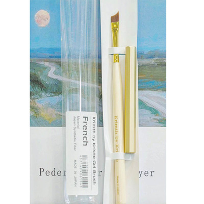 授权日本krisno美甲笔联名圆头笔