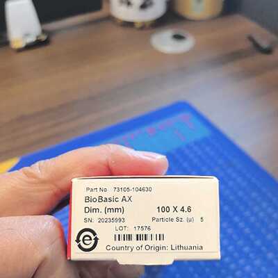议价赛默飞色谱柱BioBasic AX，73105-104630。100 x 4.6 mm，5um