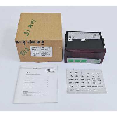 FASE Italy DP963.5G3 Multirange Panel Indicator