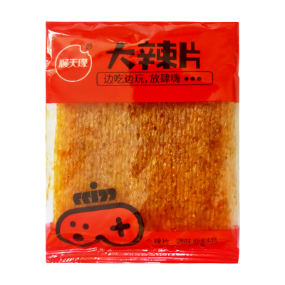 顺天缘大辣片袋装怀旧零食下酒菜