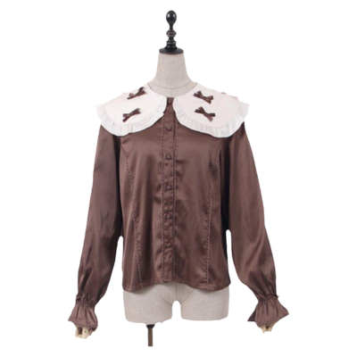 axesfemm甜美洛丽亚长袖蝴蝶结