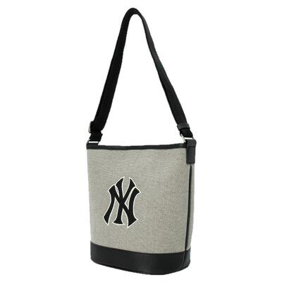 MLB 水桶托特春秋新款斜挎男女时尚帆布简约百搭单肩包 3ABMS072N