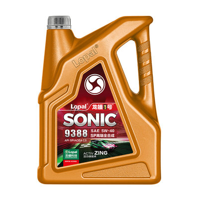 龙蟠1号5W40全合成国六SP机油4L