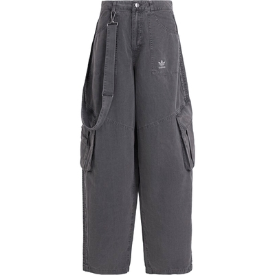 adidas阿迪达斯三叶草女子宽松舒适直筒裤潮流运动休闲长裤KH1180