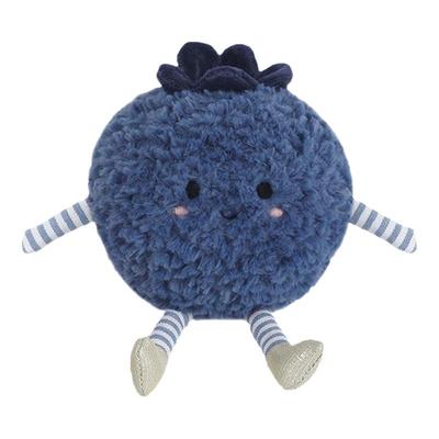 monami蓝莓布鲁尼水果毛绒玩偶