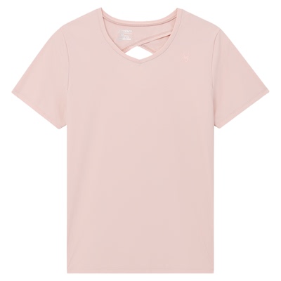 蜘蛛春夏女防晒凉感修身短袖T恤