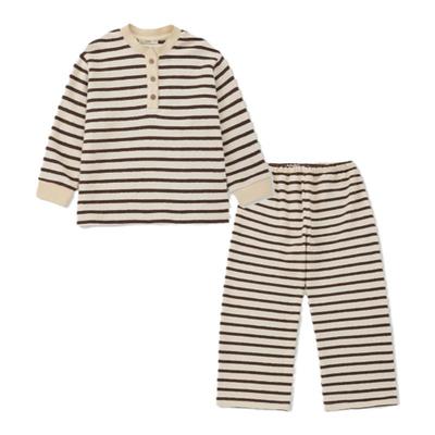 Bchamps全棉毛巾布家居服套装