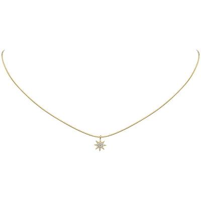 纯银项链ZENGLIU网红锁骨链