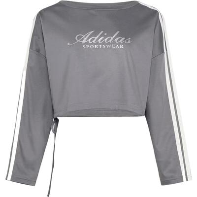 【自营】adidas阿迪达斯女子针织运动休闲长袖T恤KX8924