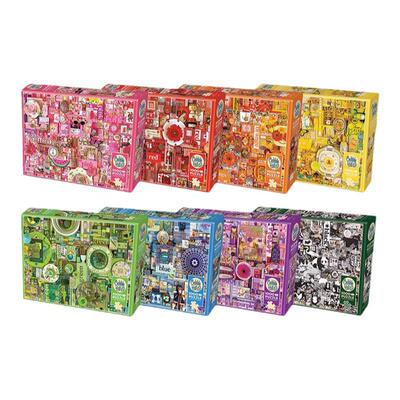 Cobblehill拼图1000片彩虹系列