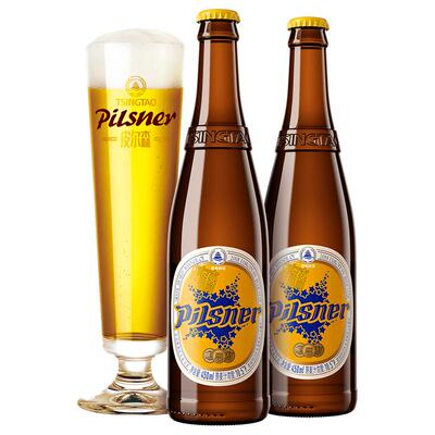 青岛啤酒皮尔森10.5度450ml*12