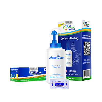 儿童专用drnaturalhealing洗鼻器鼻炎生理性海盐水鼻腔冲洗壶家用