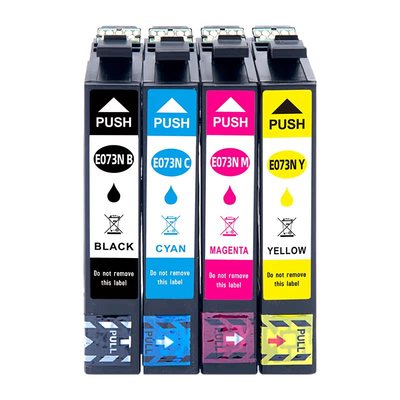 T0731N墨盒适用爱普生CX5900 CX6900F CX9300F彩色打印机CX4900 TX400 TX409 TX550W T10 TX200 TX220墨水盒