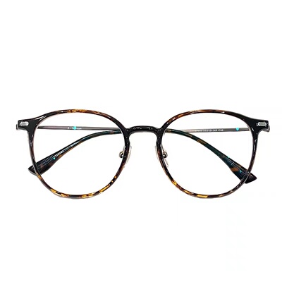 男女同款时尚钛合金文艺近视眼镜