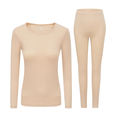 朵彩保暖内衣男士女士全棉薄款