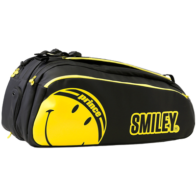 Prince王子网球包smiley联名款3支/6支/9支装网球包双肩包单肩包